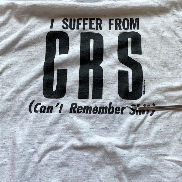Oneita | Shirts | Vintage Single Stitch Crs Graphic Logo Tshirt Size ...